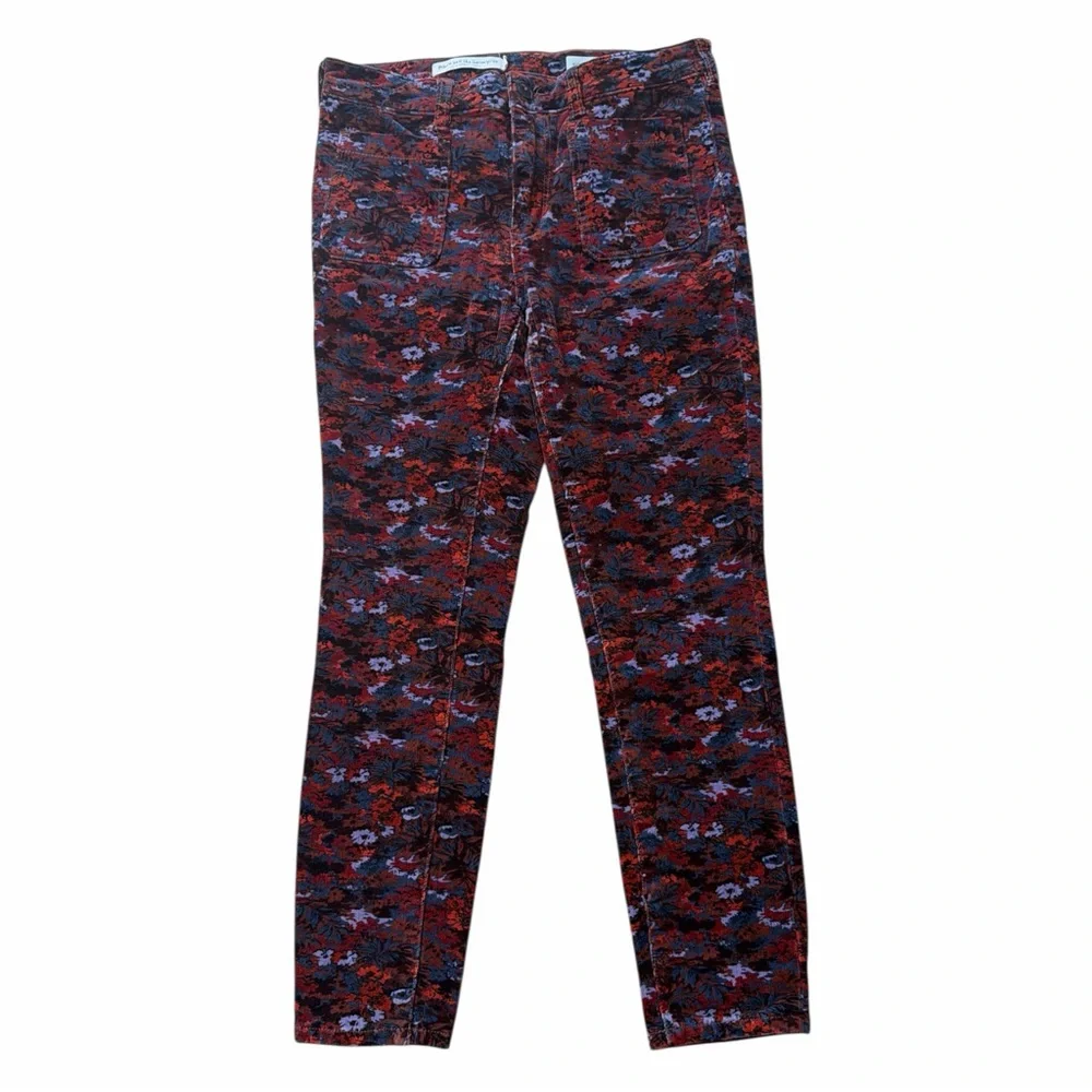 Anthropologie | Pants & Jumpsuits | Pilcro Anthropologie Cordoruy Red ...